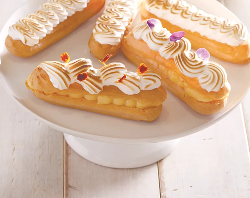 Lemon Meringue Eclairs - Puratos Australia